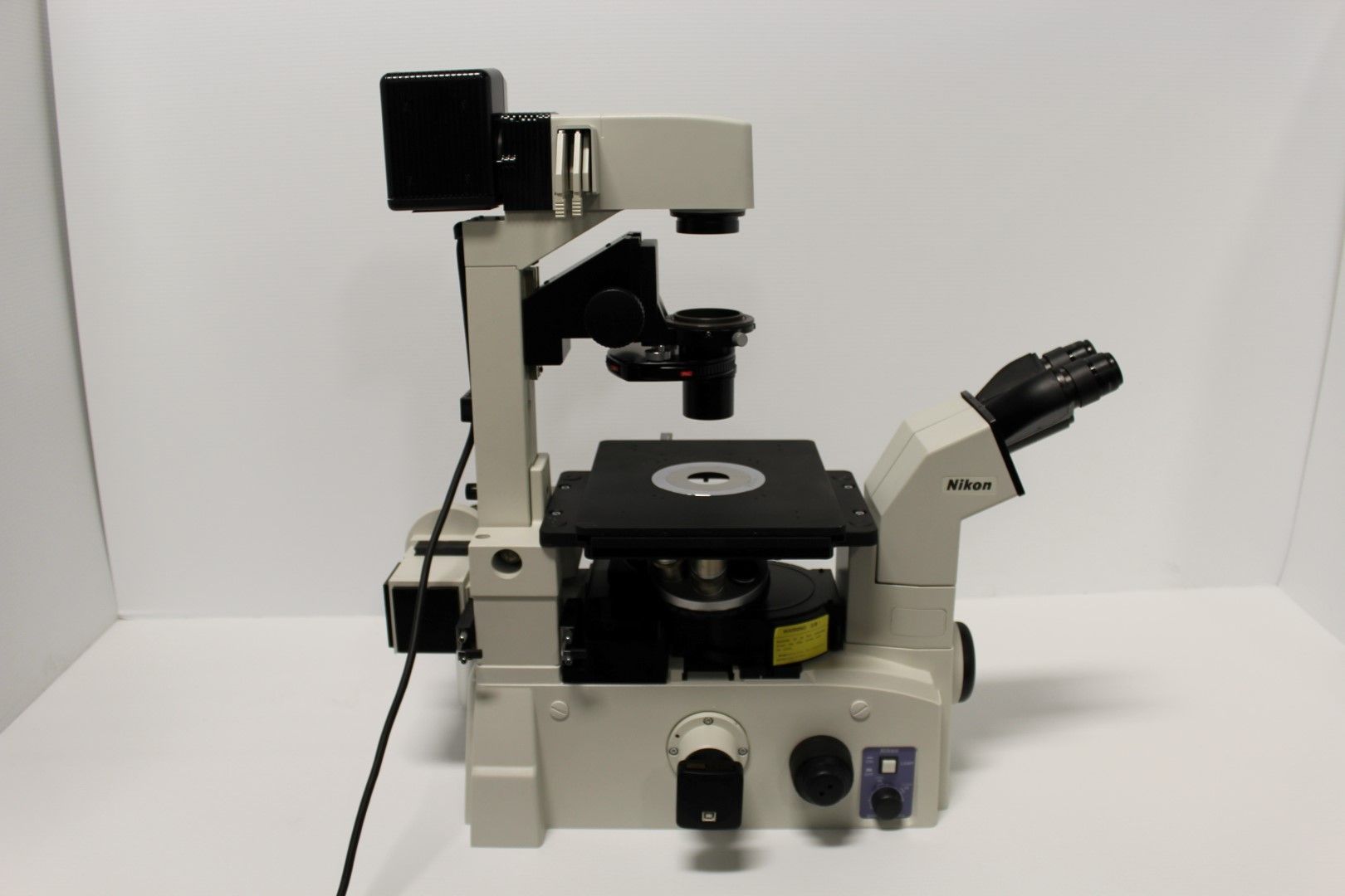 Nikon Eclipse TE2000-U, Inverted Microscope 4,20,40x BF Phase Contrast ...