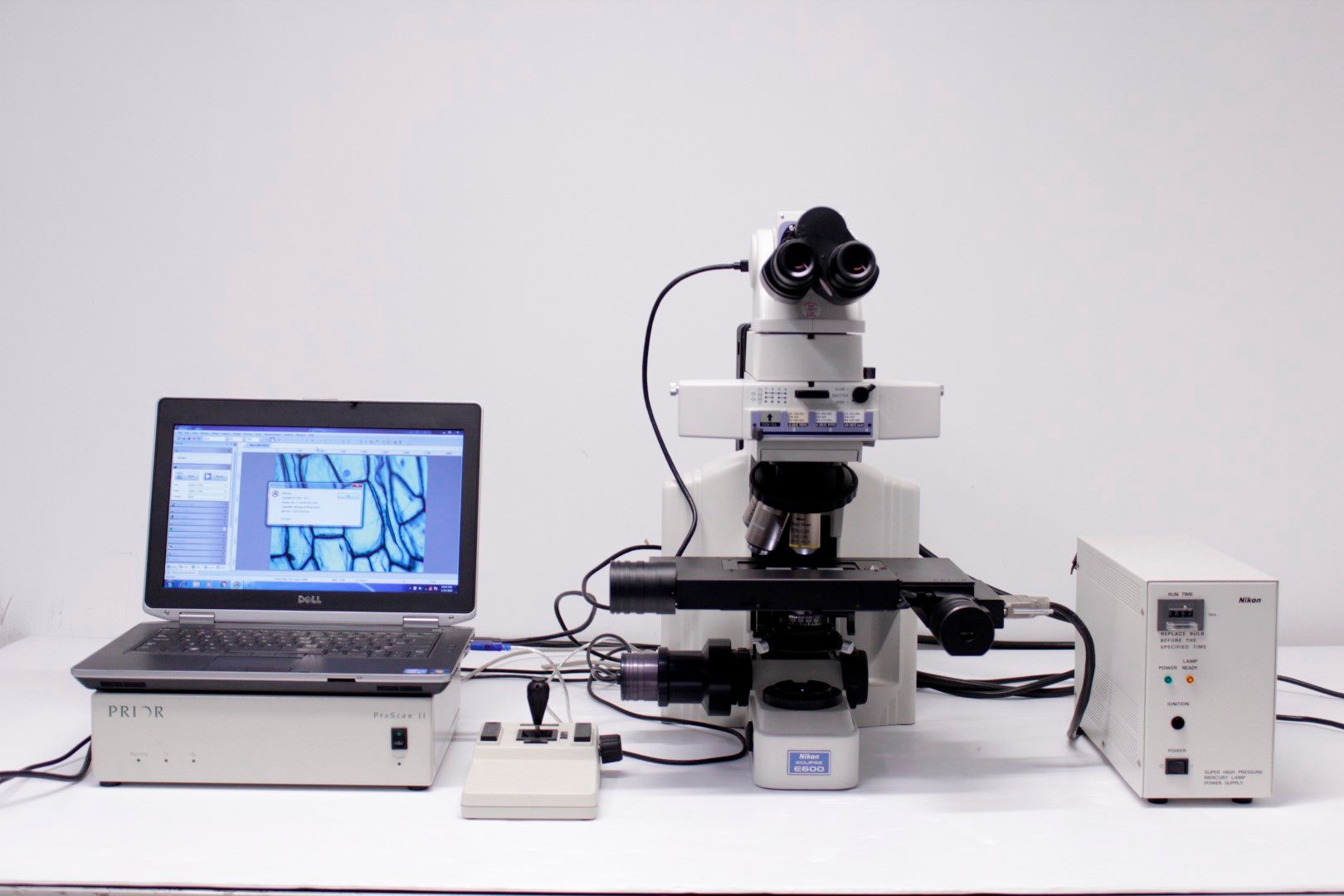 Nikon E600 Upright Fluorescence Phase Contrast Motorized Microscope ...